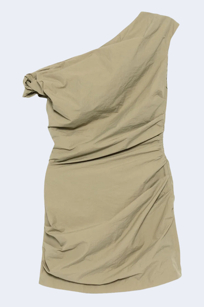 Remmy Mini Dress in Clay – TENET