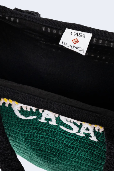 Crochet Bag in Green – TENET
